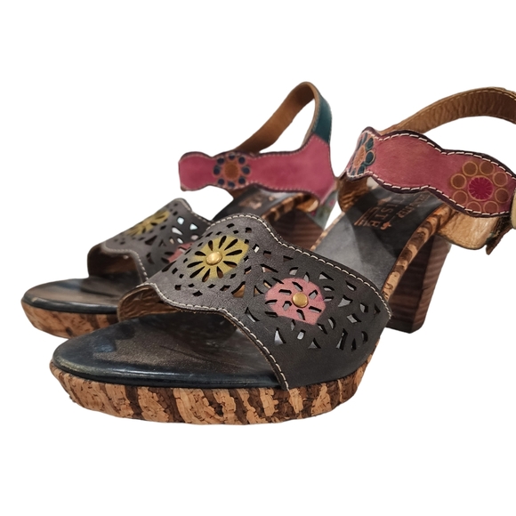 Spring Step L'Artiste | Shoes | New Spring Step Lartiste Leather Floral ...